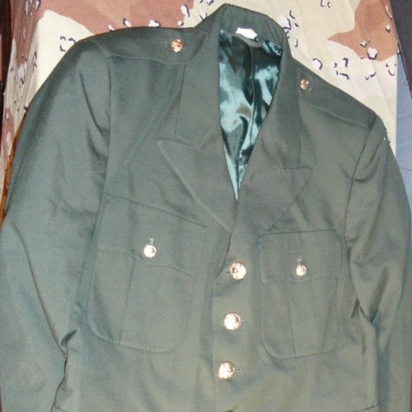 Suits & Blazers | Dscp Derossi Son Class A Green Army Serge Ag489 Sz42r ...